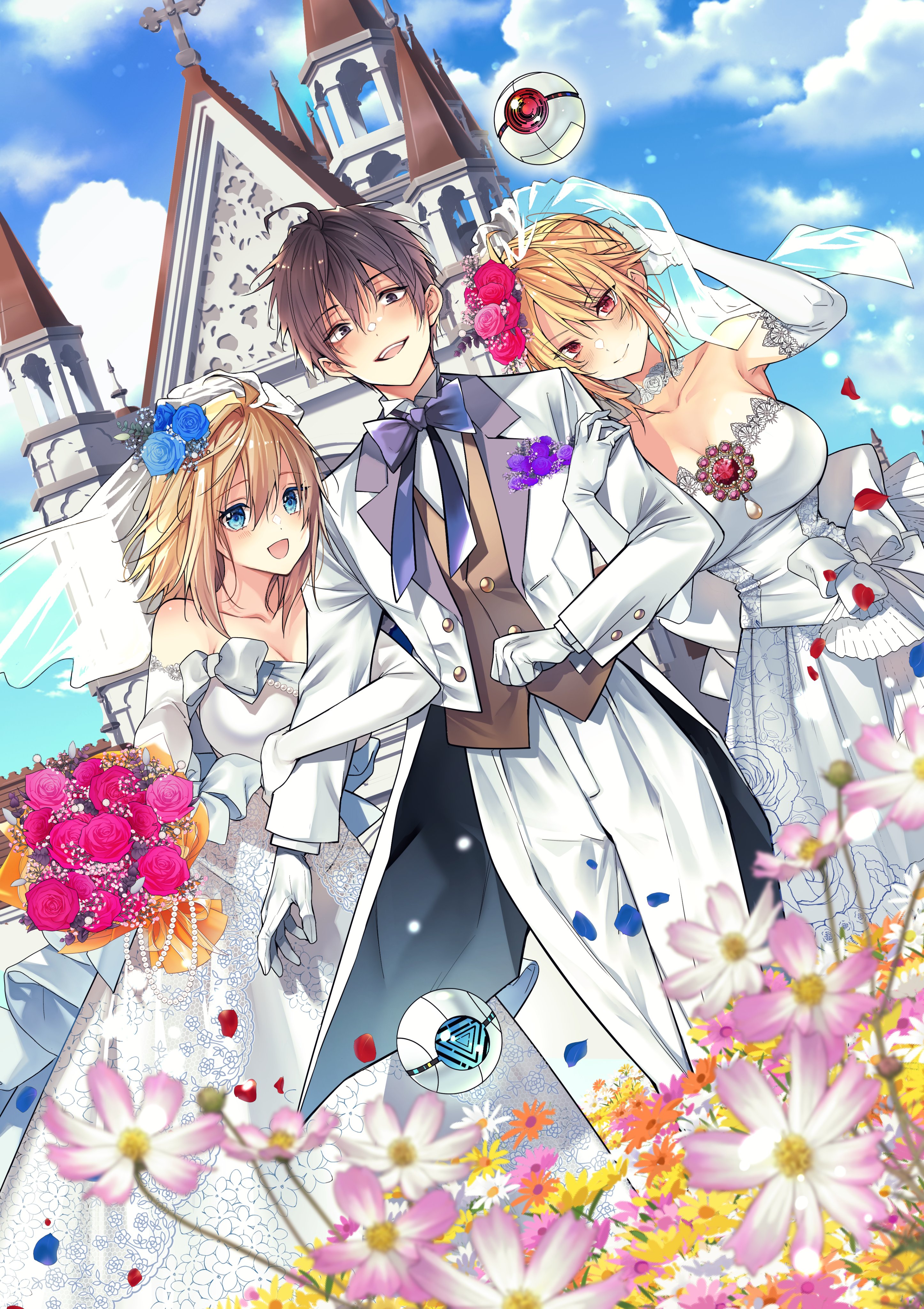 shiosato jun otome gee sekai wa mob ni kibishii sekai desu angelica rapha redgrave leon fou ...